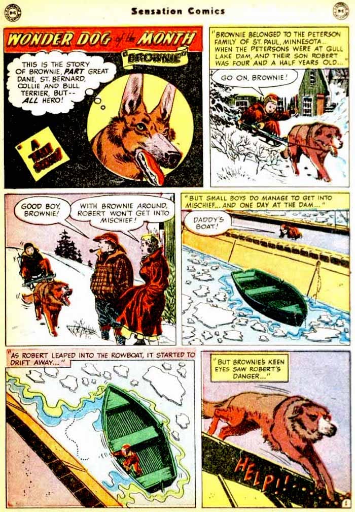 Sensation Comics #92 - Alex Toth art - Pencil Ink