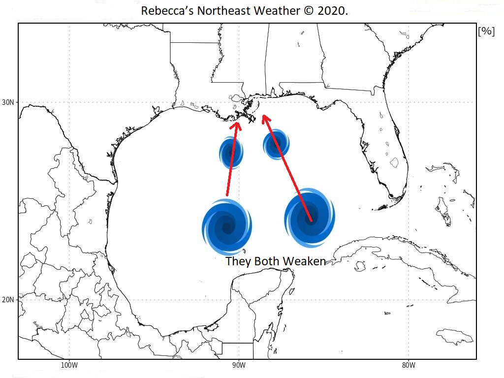 Wx4cast: Can two tropical cyclones merge to become a much bigger storm?