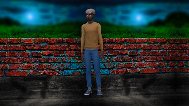 CAS BACKGROUNDS TS4 - Lena Sims