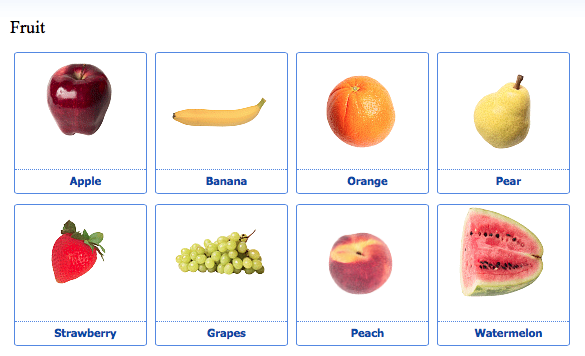 Ana Bueno's English Corner: Fruit and vegetables; dictation exercise on ... Ana Bueno's English Corner: Fruit and vegetables; dictation exercise on ...