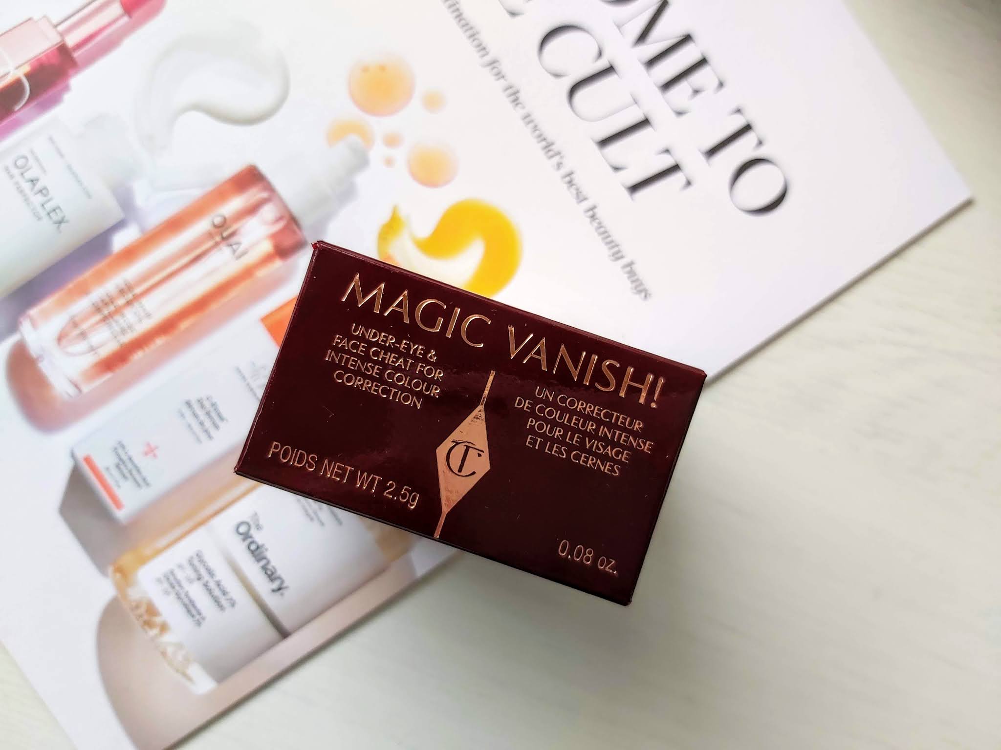Charlotte Tilbury Magic Vanish Under - Eye & Face Colour Corrector ...