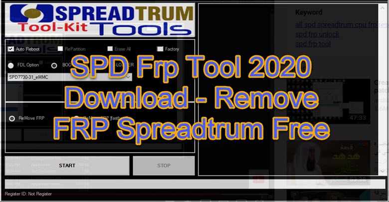 SPD Frp Tool quitar frp cuenta de google Spreadtrum/Unisoc krip k4m ...