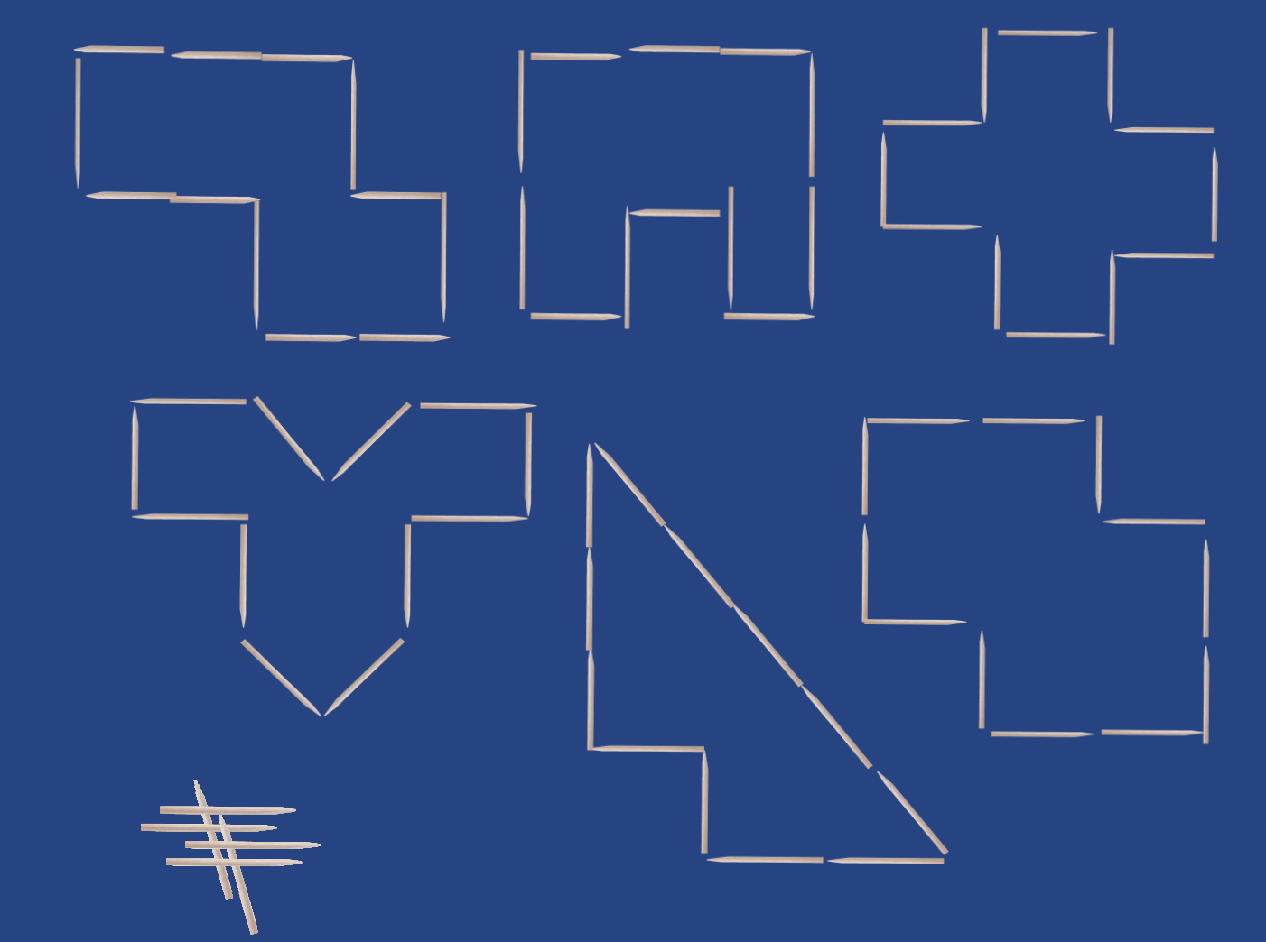 1001 Math Problems: Toothpick Puzzle!