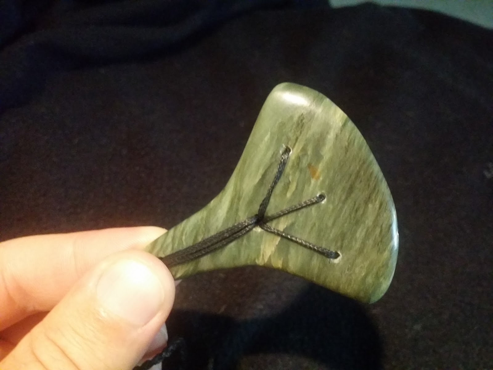 Chatoyant Pounamu Piwakawaka - Fantail - Campbell Carving