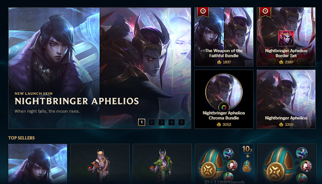 Surrender at 20: Aphelios, the Weapon of the Faithful, now available!