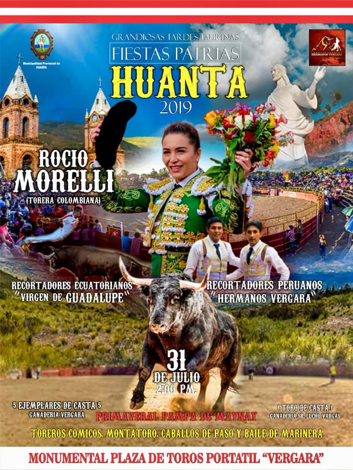 Perú Taurino: ROCIÓ MORELLI Y RECORTADORES ECUATORIANOS Y PERUANOS EN ...