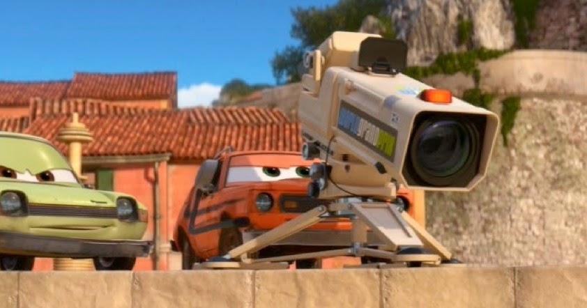 Dan the Pixar Fan: Cars 2: Grem with Camera