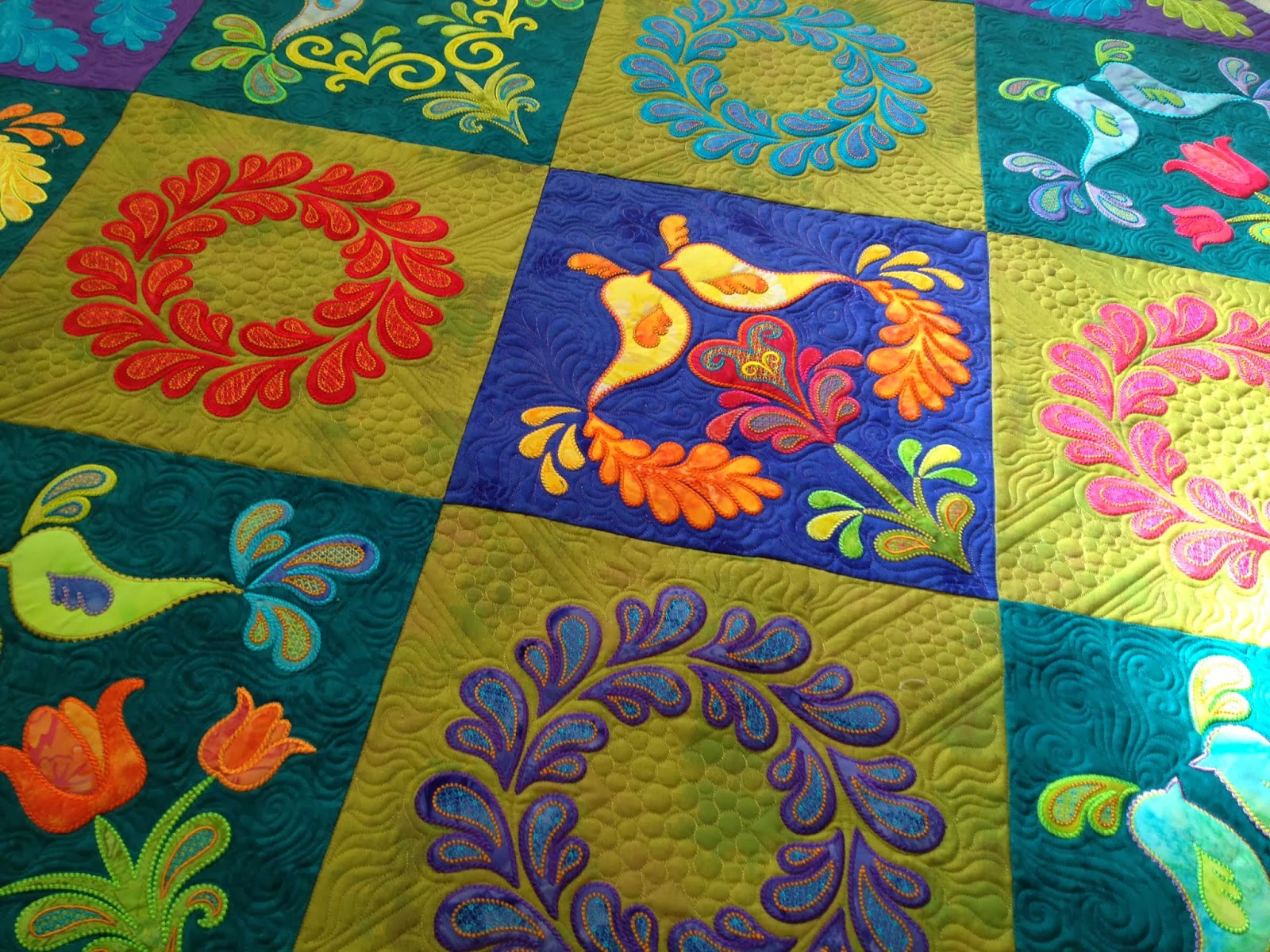 Sewing & Quilt Gallery: Applique Quilts
