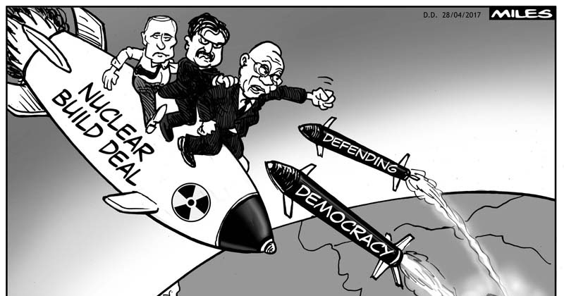 Cartoons by Miles: latest antics