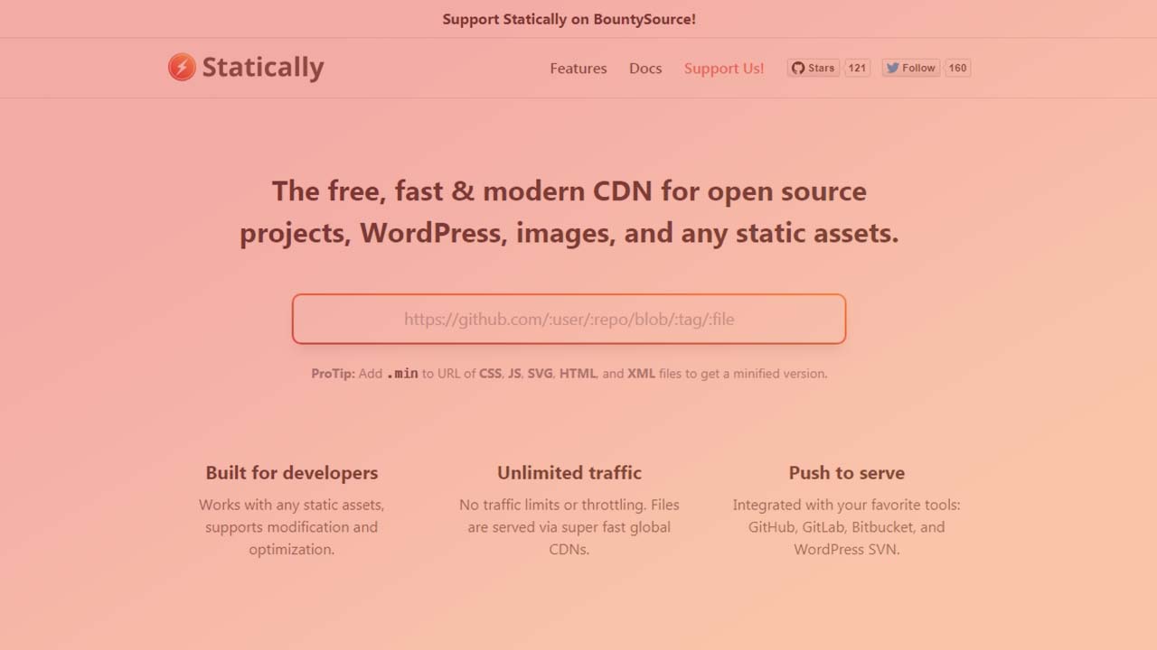 Kini Statically Support Minify CSS, JS, SVG, HTML, XML Kini Statically Support Minify CSS, JS, SVG, HTML, XML