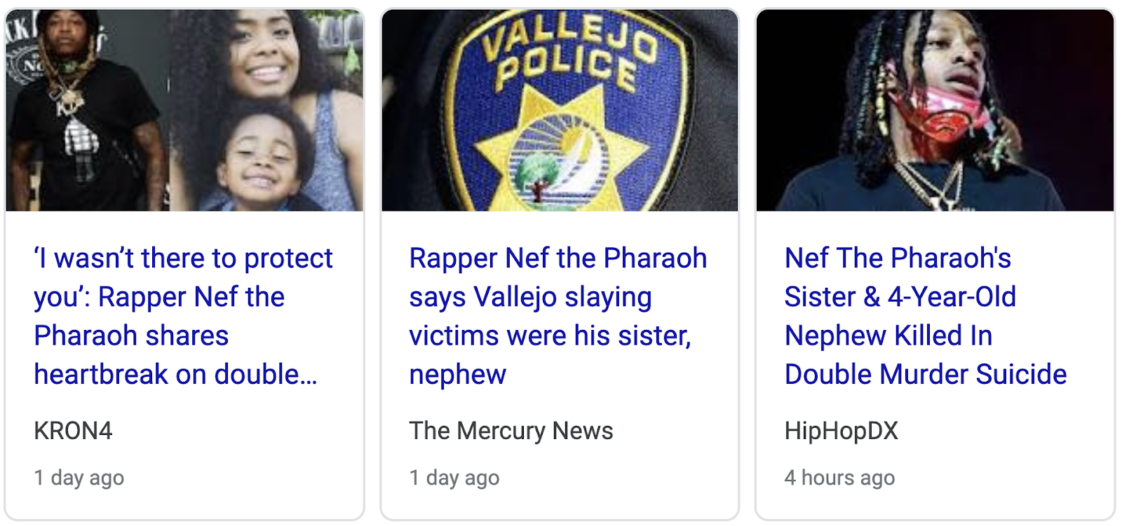 Rapper Nef the Pharaoh's sister and nephew murdered, February 13, 2020 ...