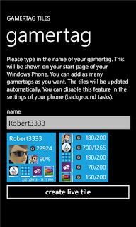 Gamertag Tiles - Crie Live Tiles com sua evolução na Xbox live ...
