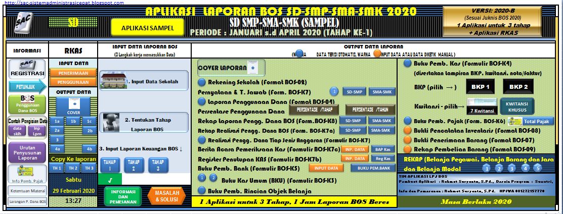 APLIKASI SPJ BOS: APLIKASI SPJ BOS 2020