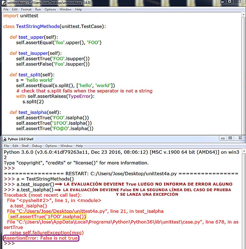 APRENDER A PROGRAMAR CON PYTHON: PRUEBAS UNITARIAS