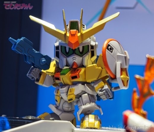 SD Winning Gundam - on Display at Bandai Hobby Division Conference,