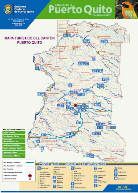Los Mejores Lugares de Puerto Quito - Ecuador: Mapa Turístico - Puerto ...