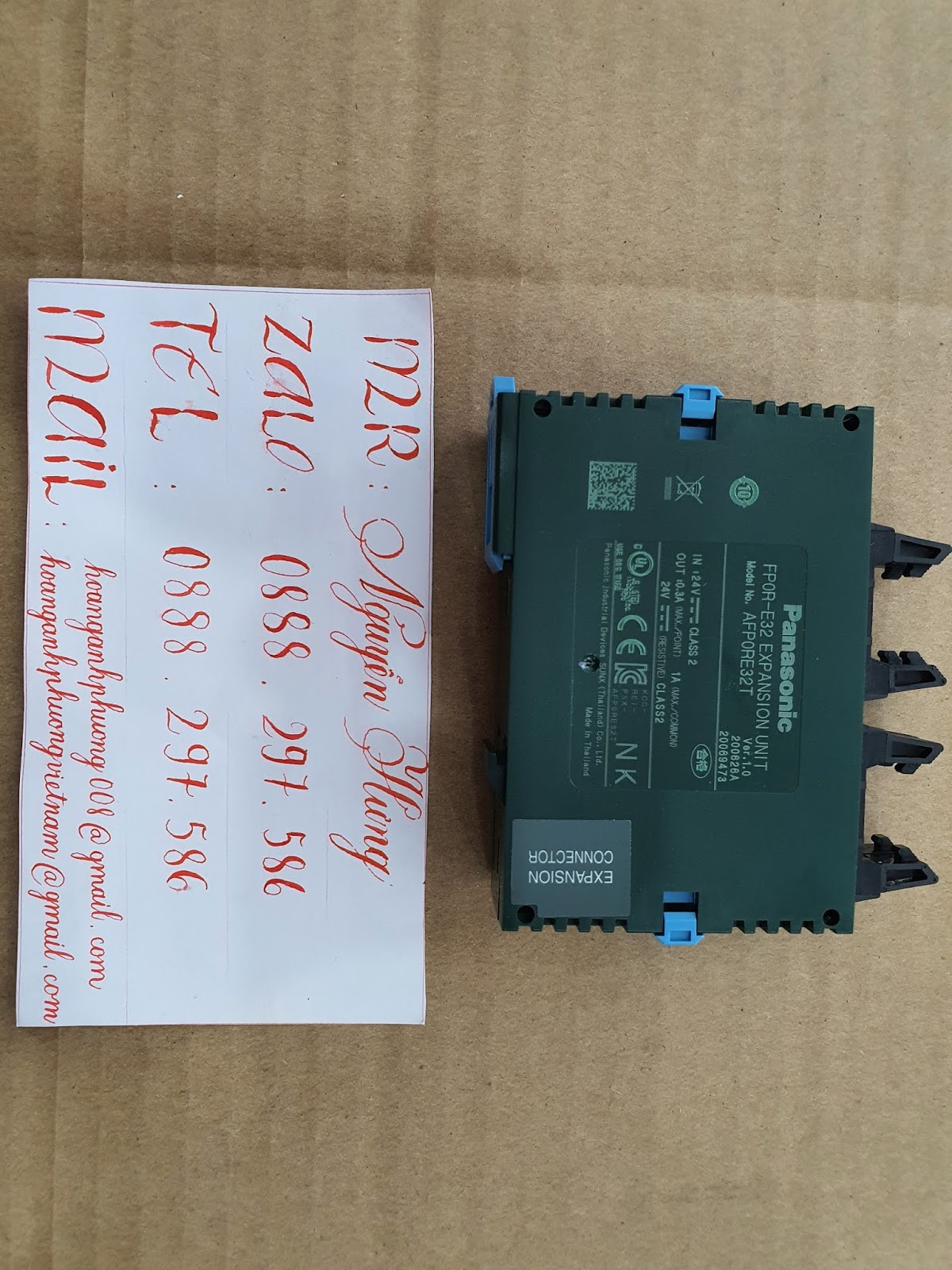 Bộ lập trình CPU FP0R-E32T Panasonic - Công ty Hoàng Anh Phương