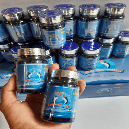 Original Minyak Ikan PDO - Pure Fish Oil - Pure Deep Ocean 354 - Ubemall