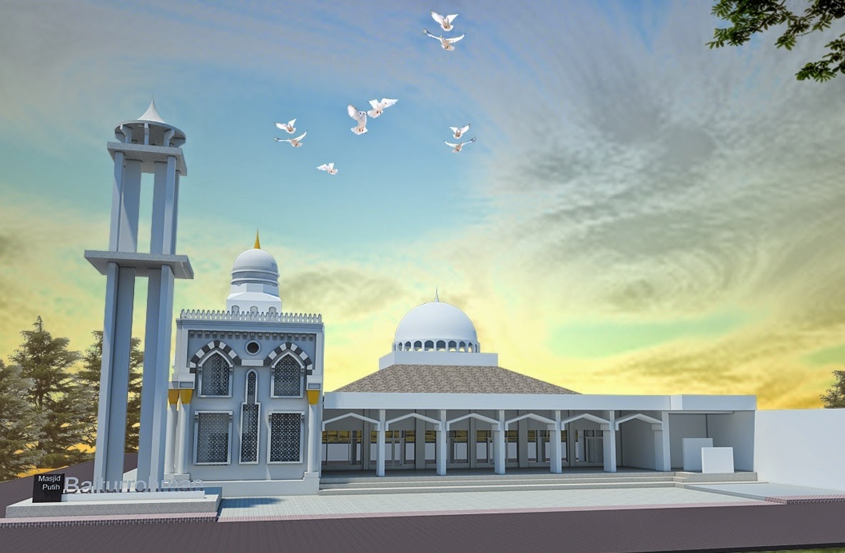 Master Plan Masjid Baiturrahman, Kranji, Paciran, Lamongan