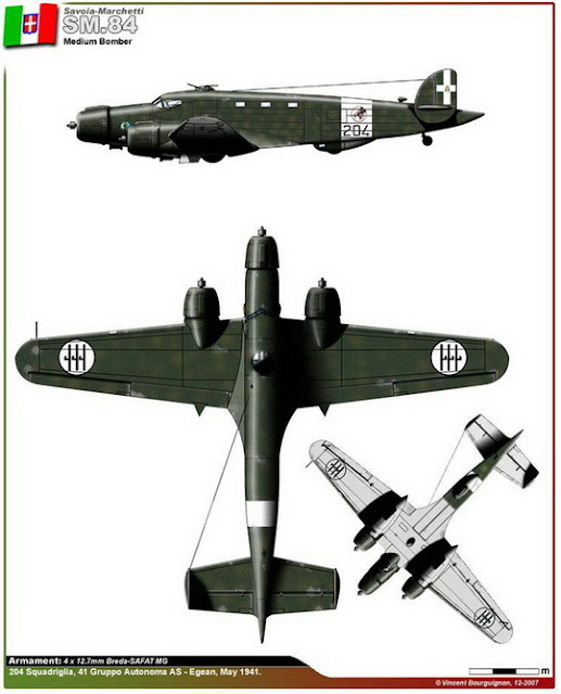 SI VIS PACEM, PARA BELLUM: Il Savoia-Marchetti S.M.84