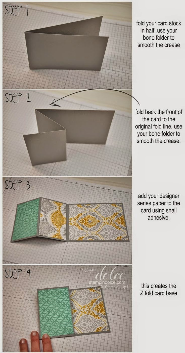 ScrapsByGracie: Friday Challenge: Z fold cards