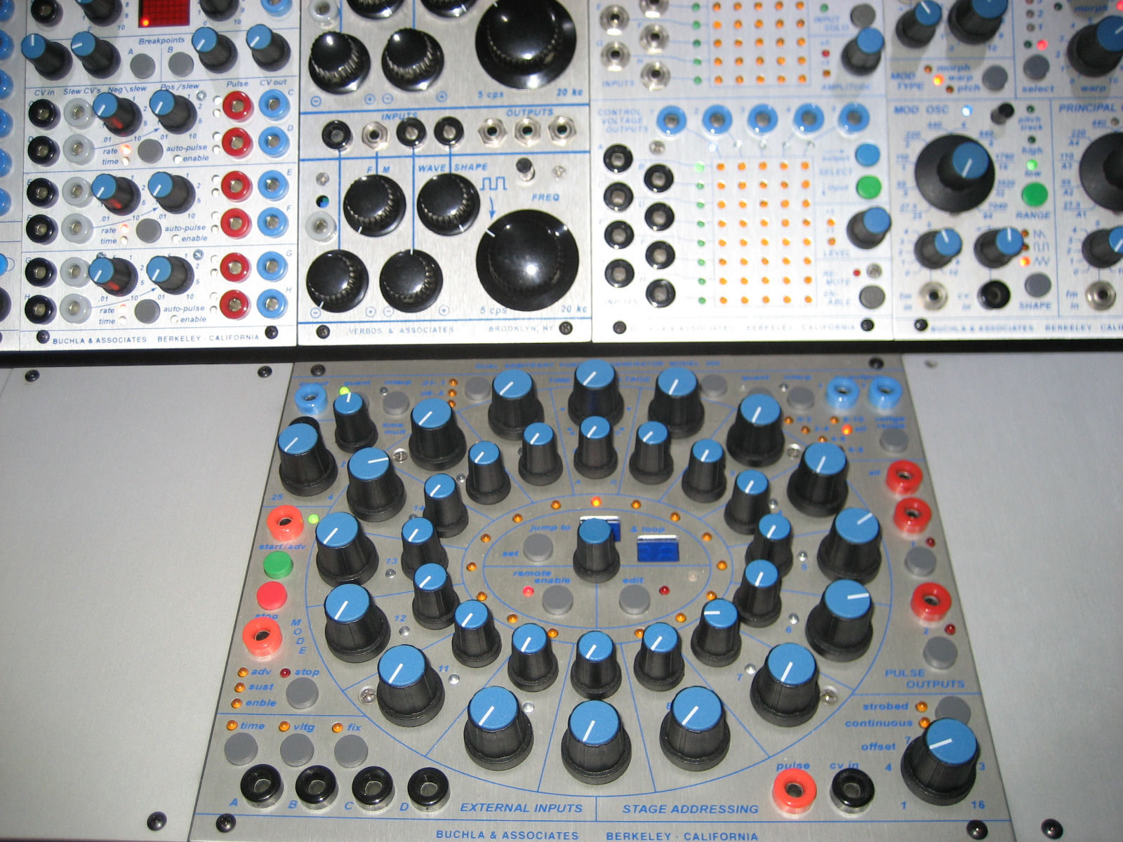 MATRIXSYNTH: Buchla 200e System with Verbos 258v