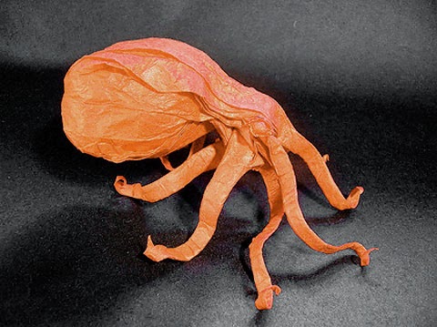 origami octopus ~ instructions origami kids