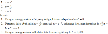 Logaritma Natural (Logaritma basis e) ~ kobowmath (Matematika Pelayaran)