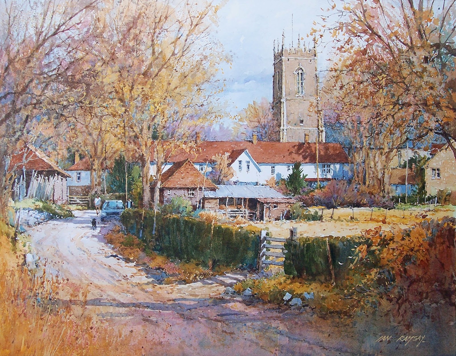 Ian Ramsay, 1948 | Plein Air /Watercolour painter | Tutt'Art@ | Pittura ...