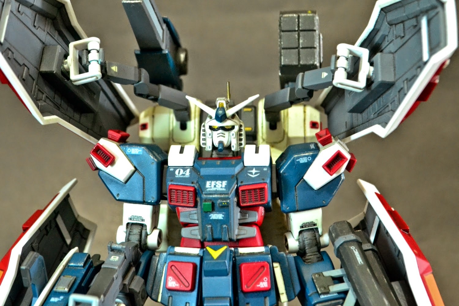 Gundam Family: HGGT 1/144 Full Armor Gundam (Gundam Thunderbolt ver ...