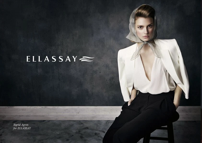 Ellassay Spring/Summer 2014 Campaign featuring Sigrid Agren