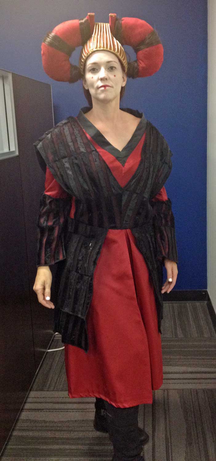 The Sewing Lab: Halloween Costume: Star Wars Sabe Decoy - Part 5