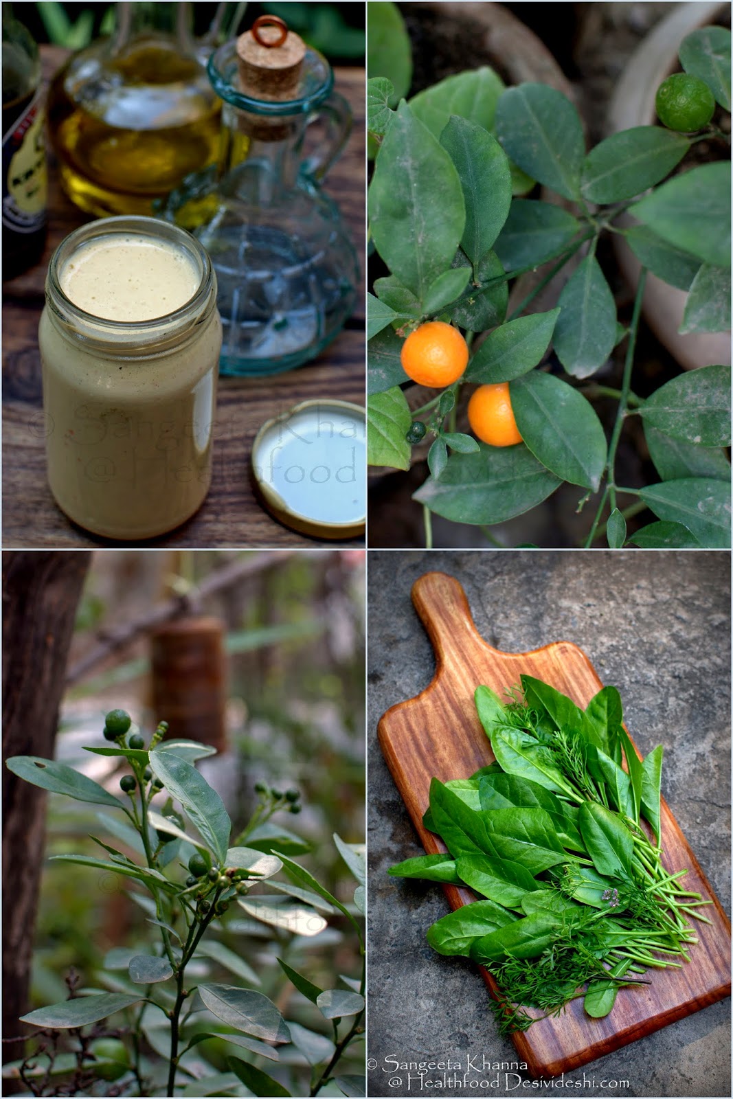 Thai sesame garlic dressing with calamondin juice | a red cabbage salad ...