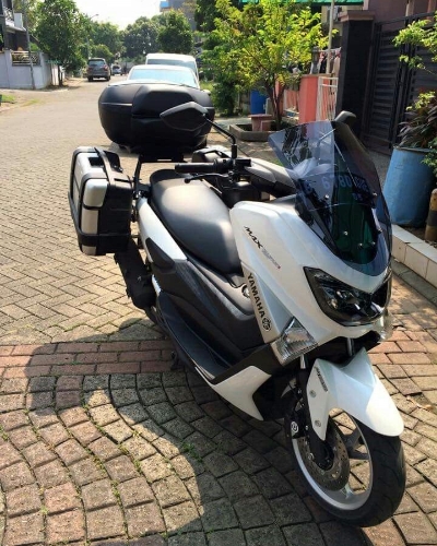 Modifikasi Nmax Hitam, Putih dan Abu Abu Terbaru 2020 - Dudungmaman07