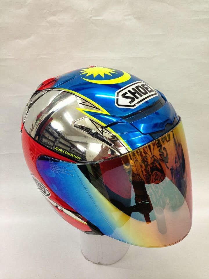 Racing Helmets Garage: Shoei J-Force III Replica Z.Khairuddin Malesia ...