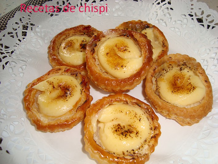 Recetas de Chispi: VOLOVAN CON CREMA PASTELERA
