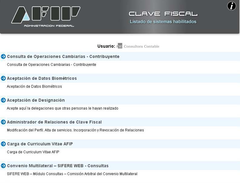 Convenio Multilateral Sifere Web - Consultas | AMI Consultora Contable