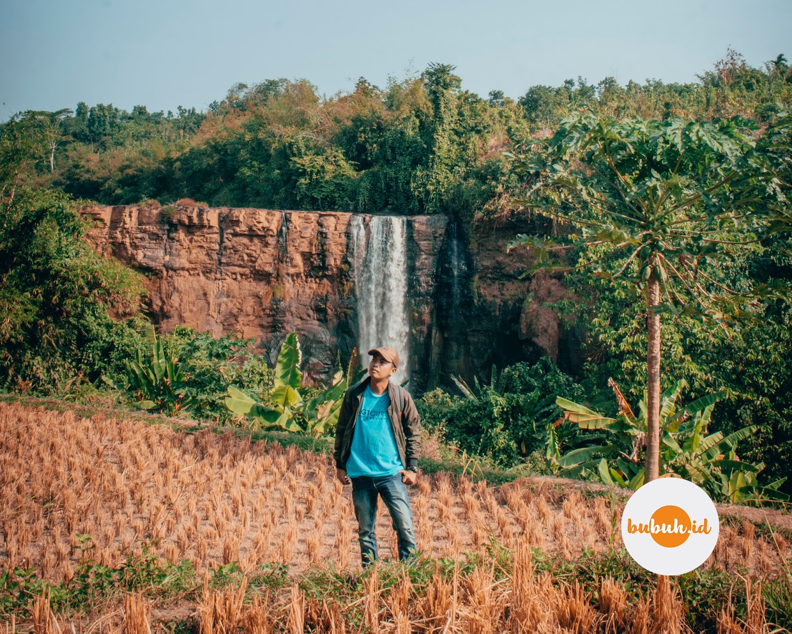 Curug Awang - Pesona Air Terjun dengan lebar terpanjang di kawasan ...