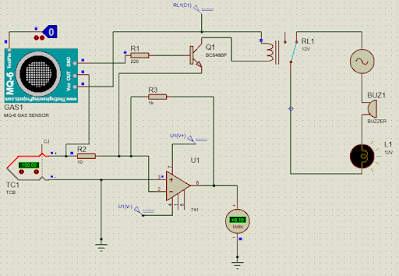 MAWADDATUR RAHMAH: SENSOR GAS MQ-6 DENGAN SENSOR THERMOCOUPLE UNTUK ...