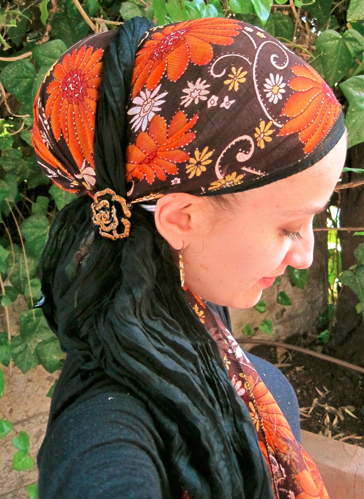 How to Cover: A Head-Covering Blog: Another Interview: Andrea of Wrapunzel