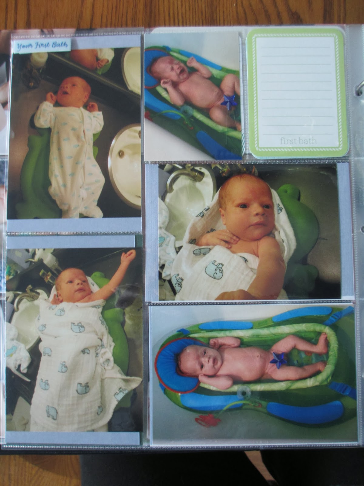 Ashley's Adventures: Project Life Baby Book