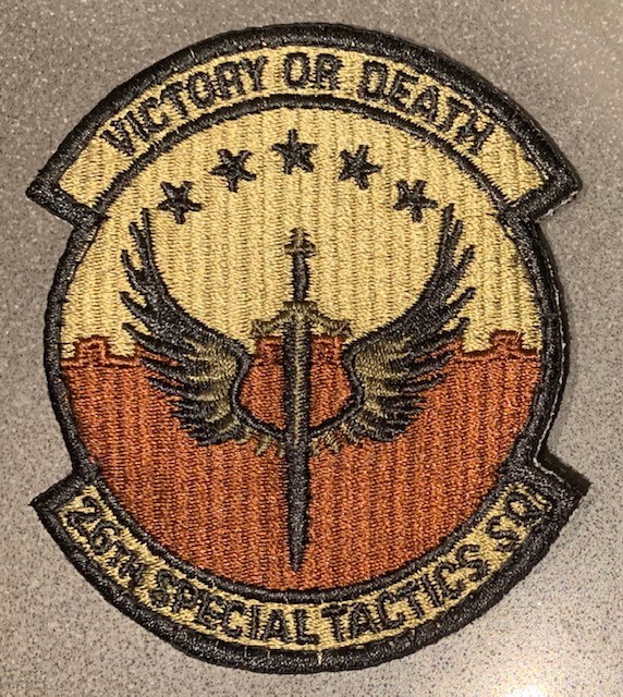THE USAF RESCUE COLLECTION: USAF 26th STS / OCP Patch