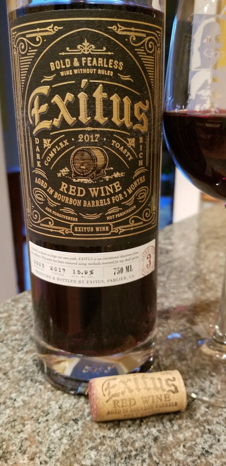 WineCompass: Keep Warm During Halloween with Exitus Bourbon Barrel Aged ...