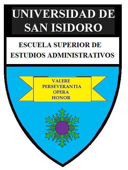 El escudo y el lema de la Escuela Superior de Estudios Administrativos ...