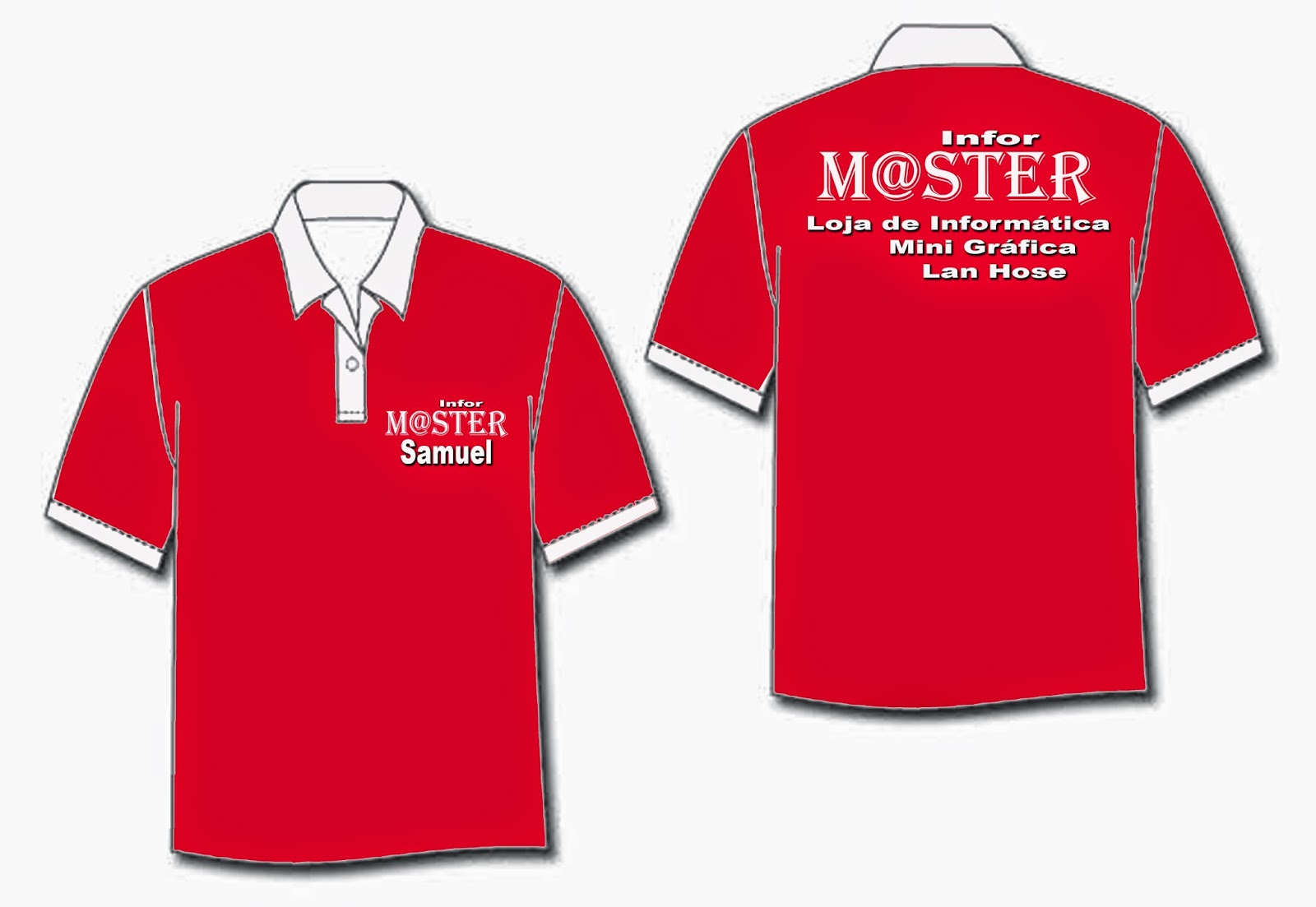 Farda da Empresa Infor-Master Santa Terezinha-PE - Laerty Ribeiro Design