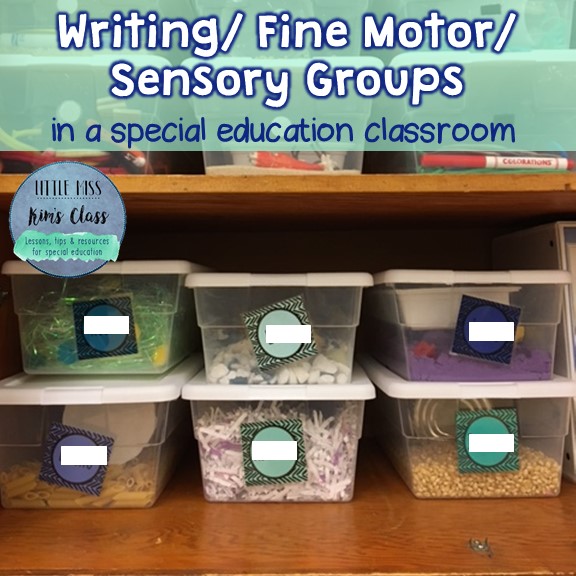 Little Miss Kim's Class: Writing/ Fine Motor/ Sensory Groups in a ...