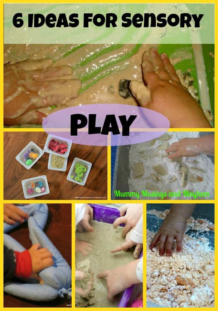Weekly Kid's Co-Op....6 Ideas for Sensory Fun! - The Empowered Educator