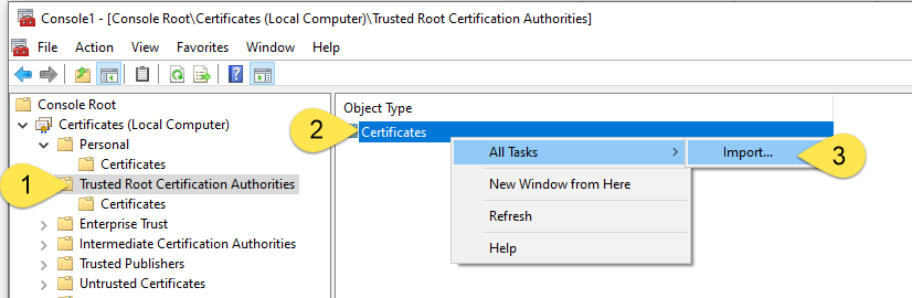 Sap Abap Central Resolve Annoying Self Signed Ssl Certificate Issue On Abap 1909 Developer