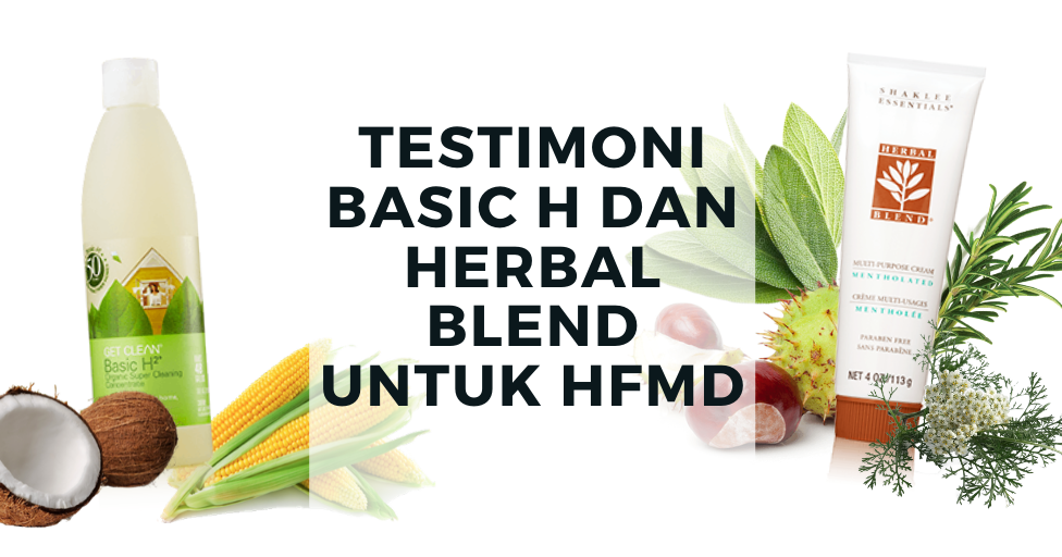 Testimoni Basic H dan Herbal Blend Untuk HFMD