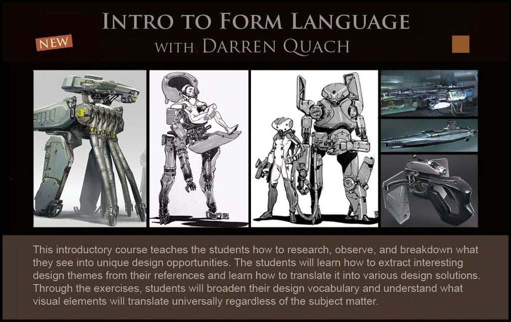 Concept Design Academy: Last minute opening for "Intro to Form Language ...